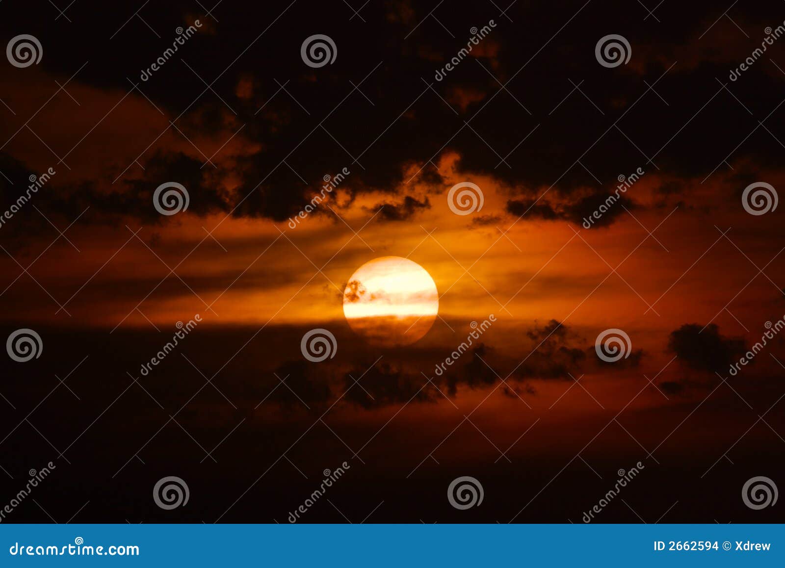 Dramatic sunset stock photo. Image of golden, dusk, beauty - 2662594
