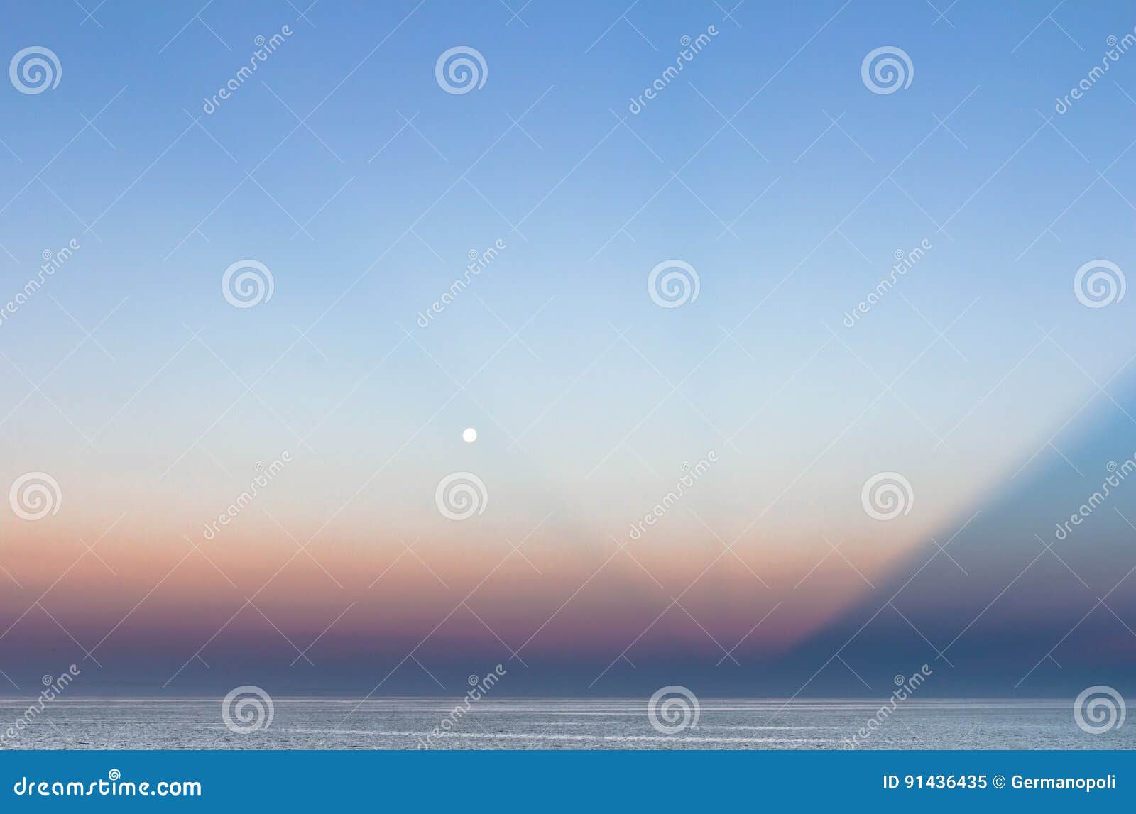 Dramatic sunset stock image. Image of inverted, coast - 91436435