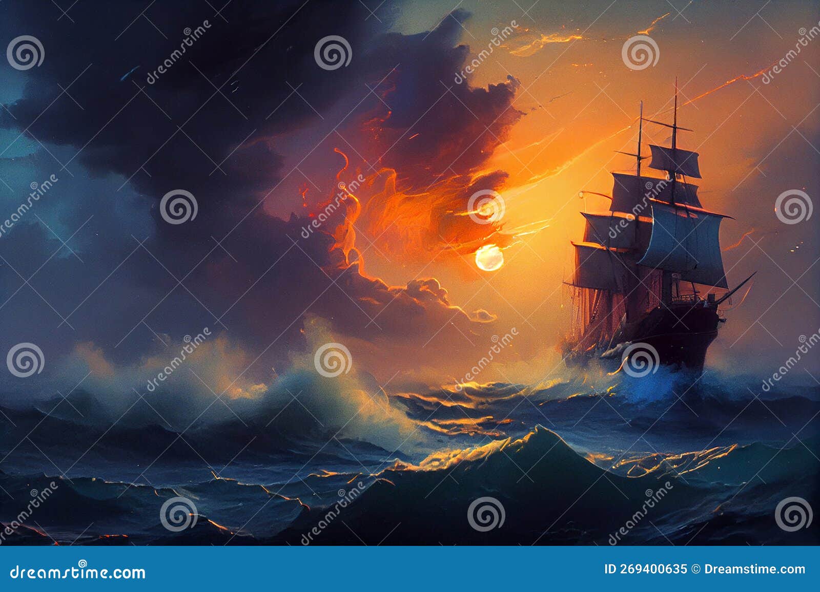 Dramatic Sunset, Epic Stars, Sky, Stormy Weather Stock Image - Image of ...
