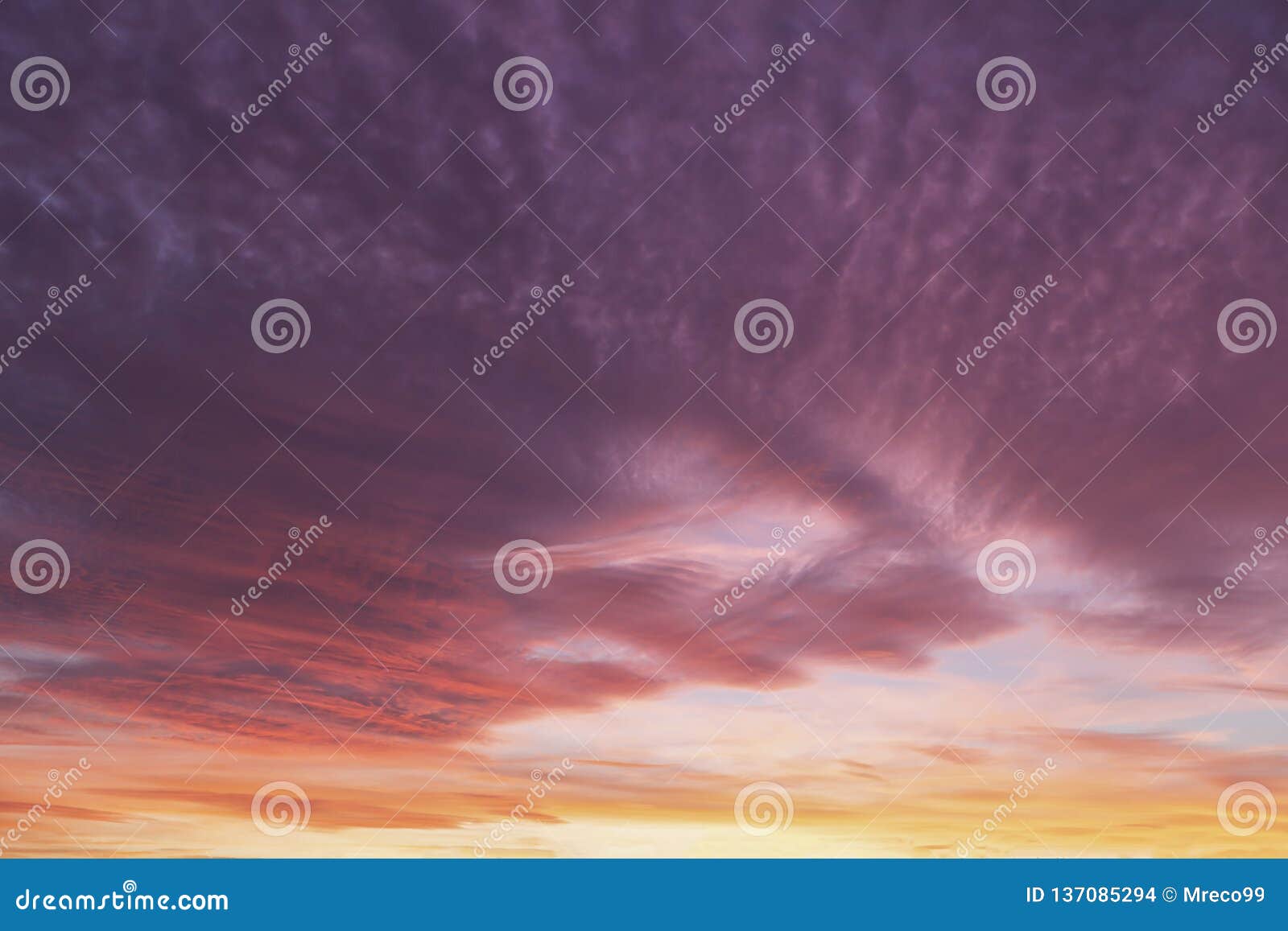 Dramatic Sunset Pink Sky 725 Stock Photo - Image of fluffy, clean ...