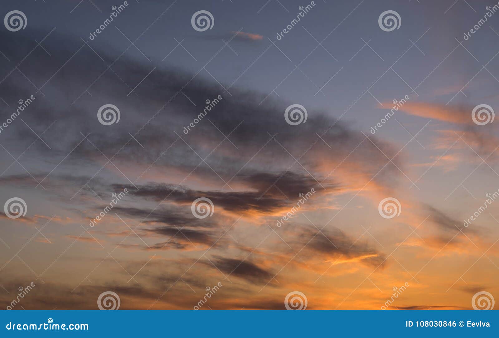 Dramatic sunset sky. stock photo. Image of freedom, beautiful - 108030846