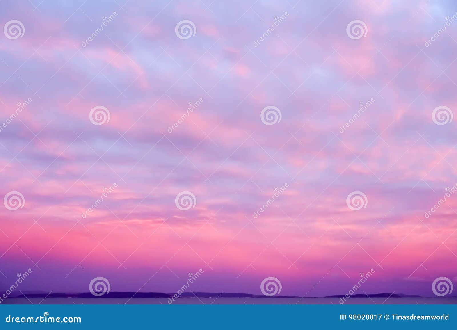 Dramatic Sunset Sky in Magenta and Pink Stock Image - Image of climate ...