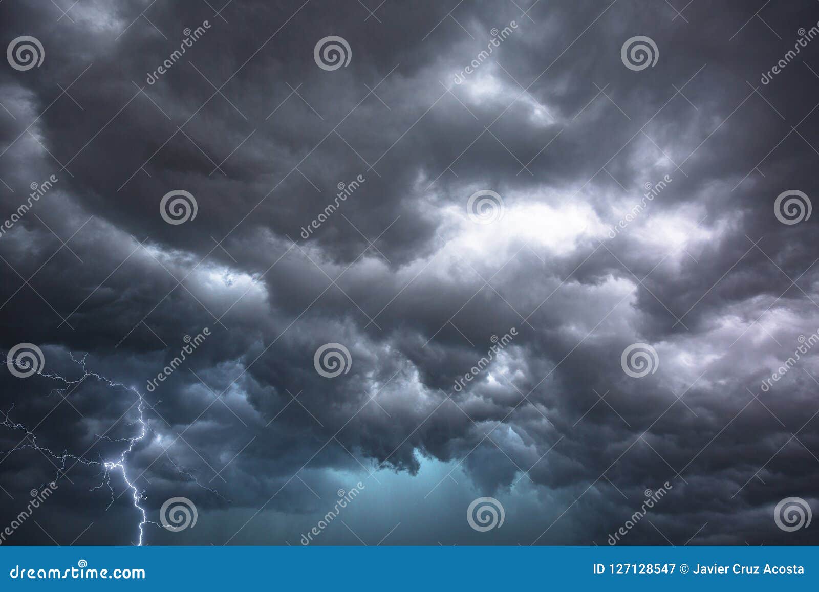 Dramatic Thunderstorm Clouds in Central Florida Stock Image - Image of ...