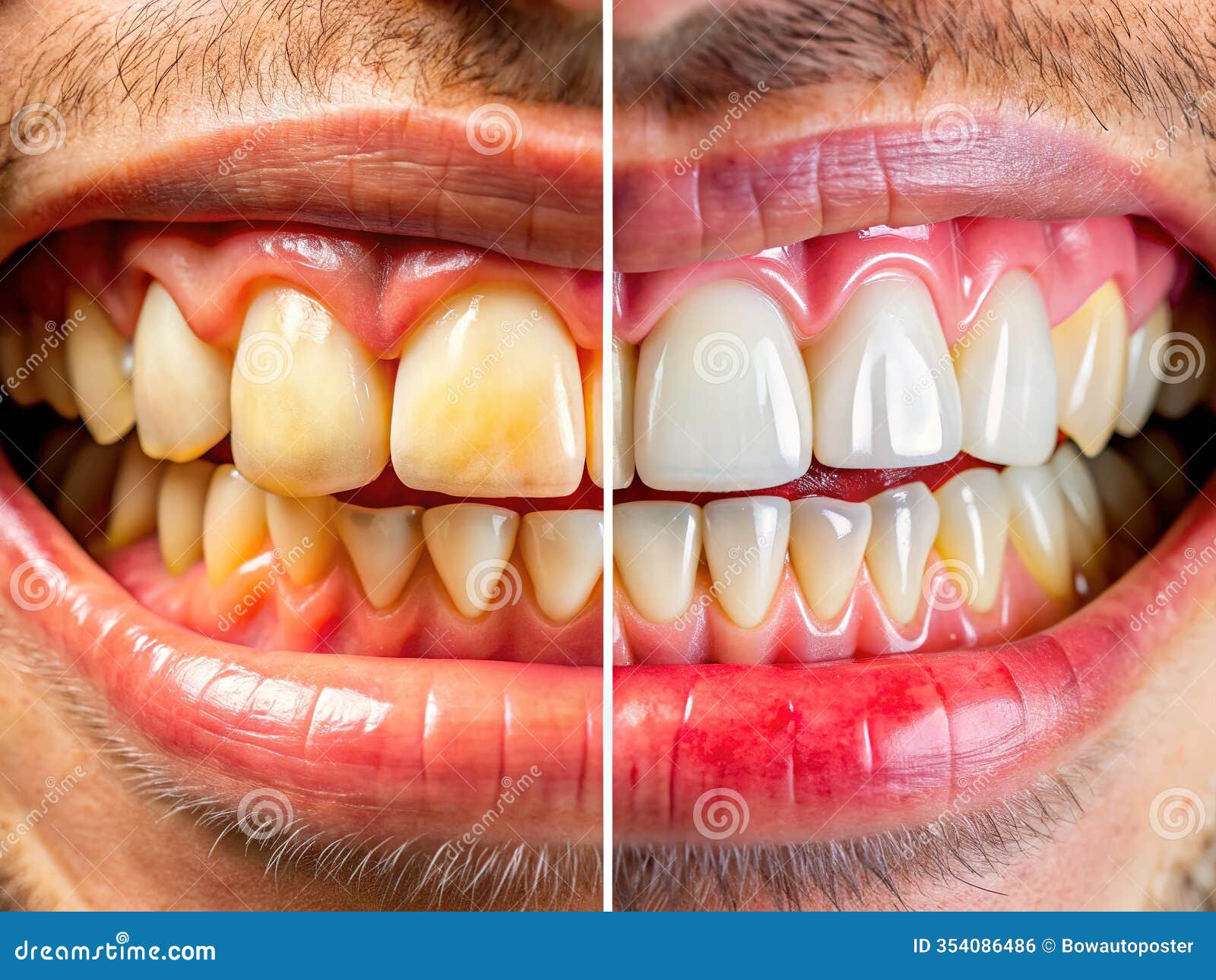Dramatic Transformation Professional Teeth Cleaning Improves Gum Health ...