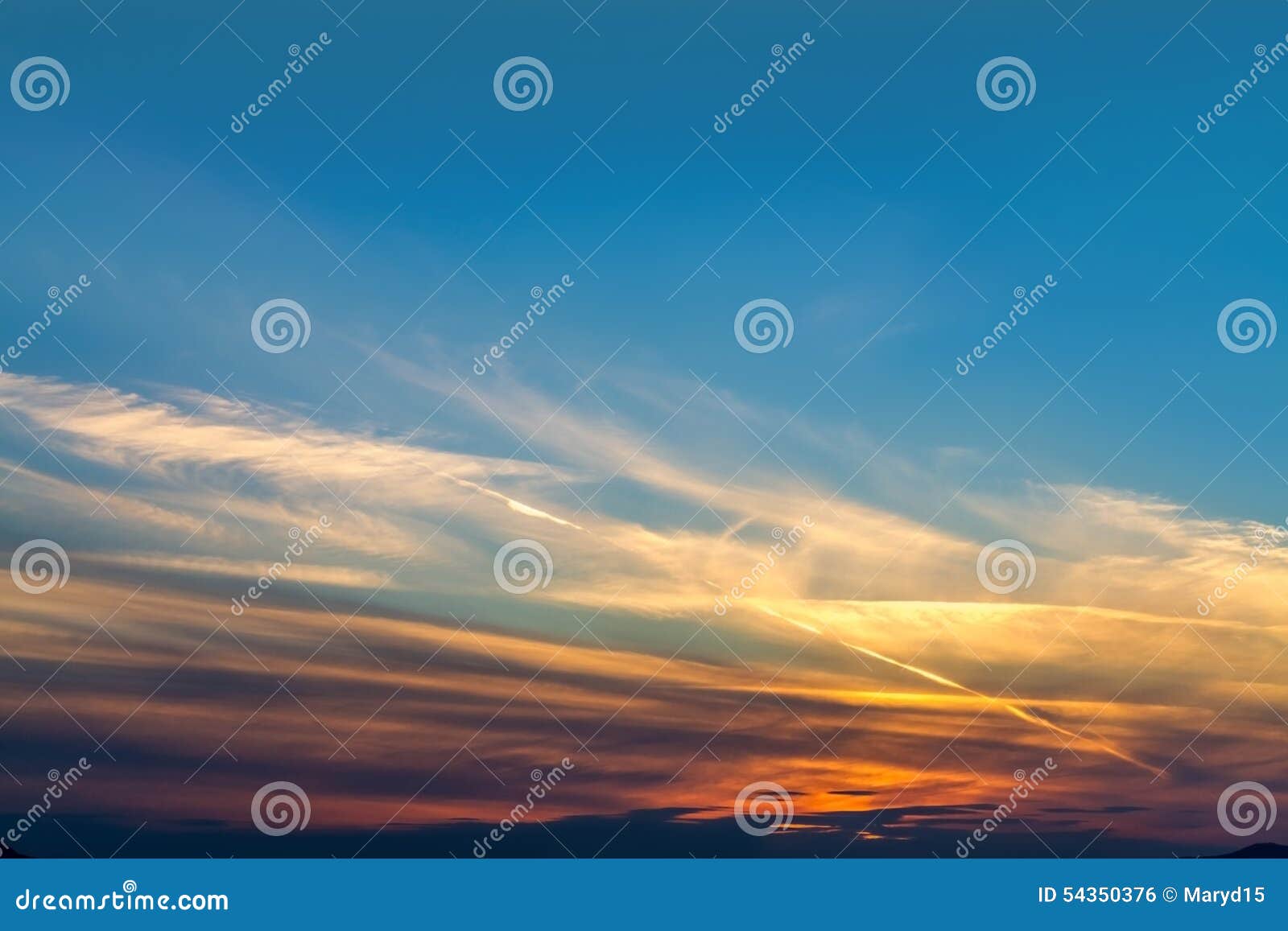 Dramatic Twilight Sky.sunset.dusk Stock Photo - Image of scenic ...