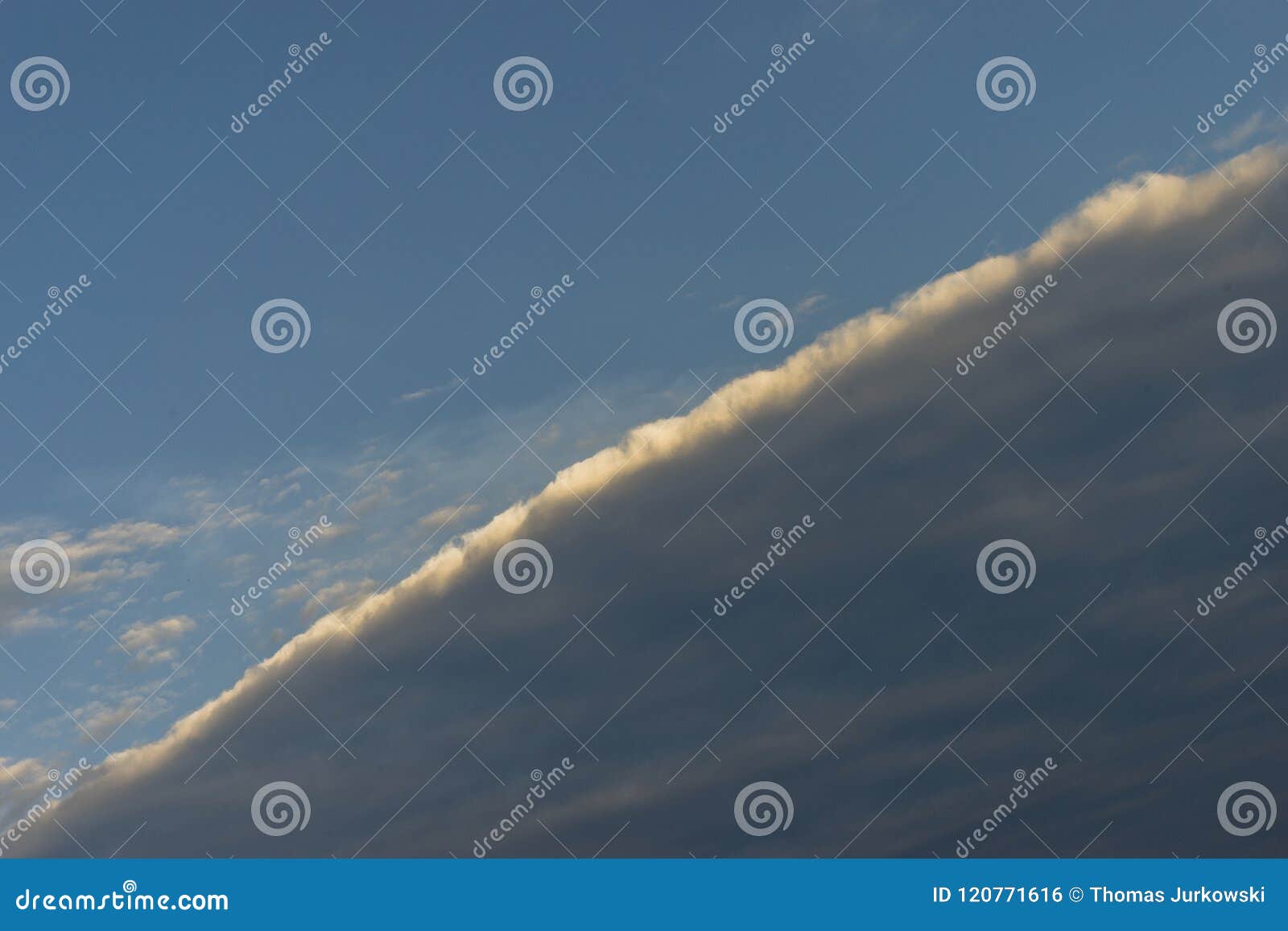 Dramatic Clouds of Atmosferic Front Stock Photo - Image of heaven ...