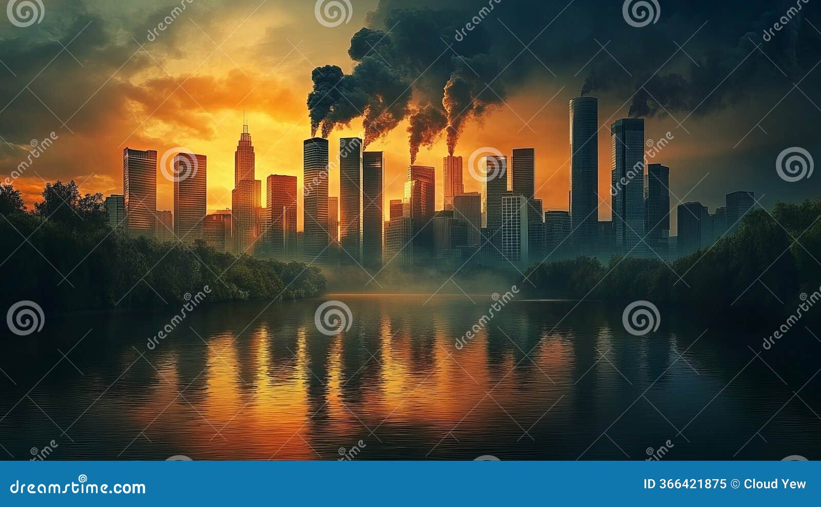 Dramatic Urban Building Fire Explosion With Intense Smoke And Flames ...