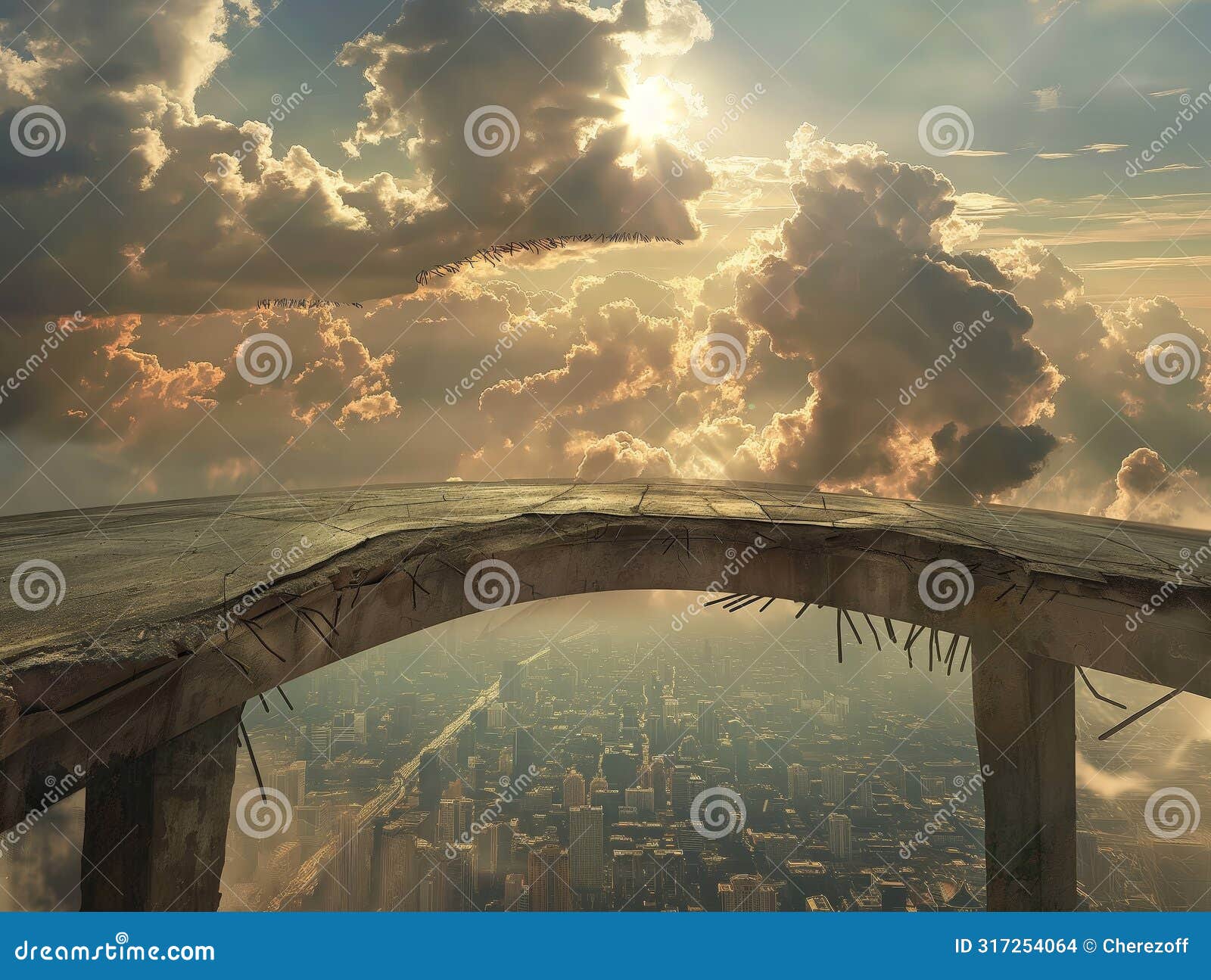 Edge of the Abyss stock photo. Image of concrete, sunlight - 317254064