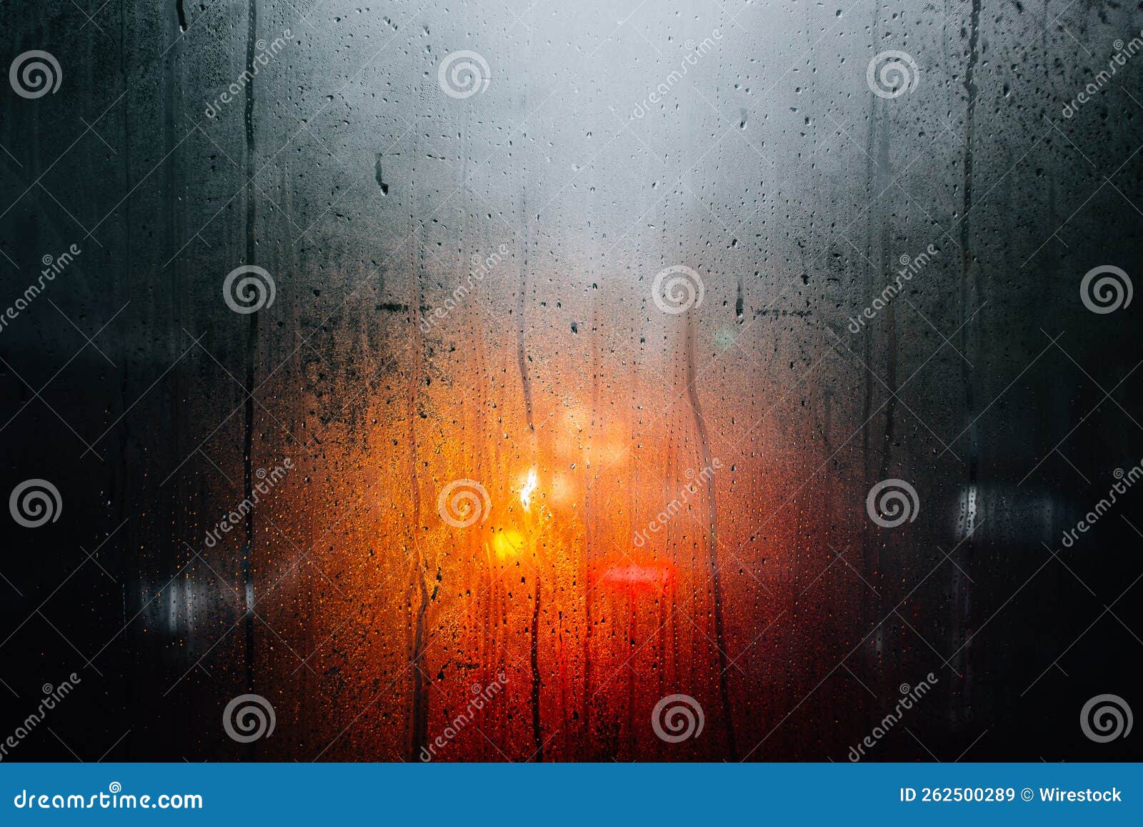 Misted Windows Condensation Mist On Double Glazed Windows Stock Image ...