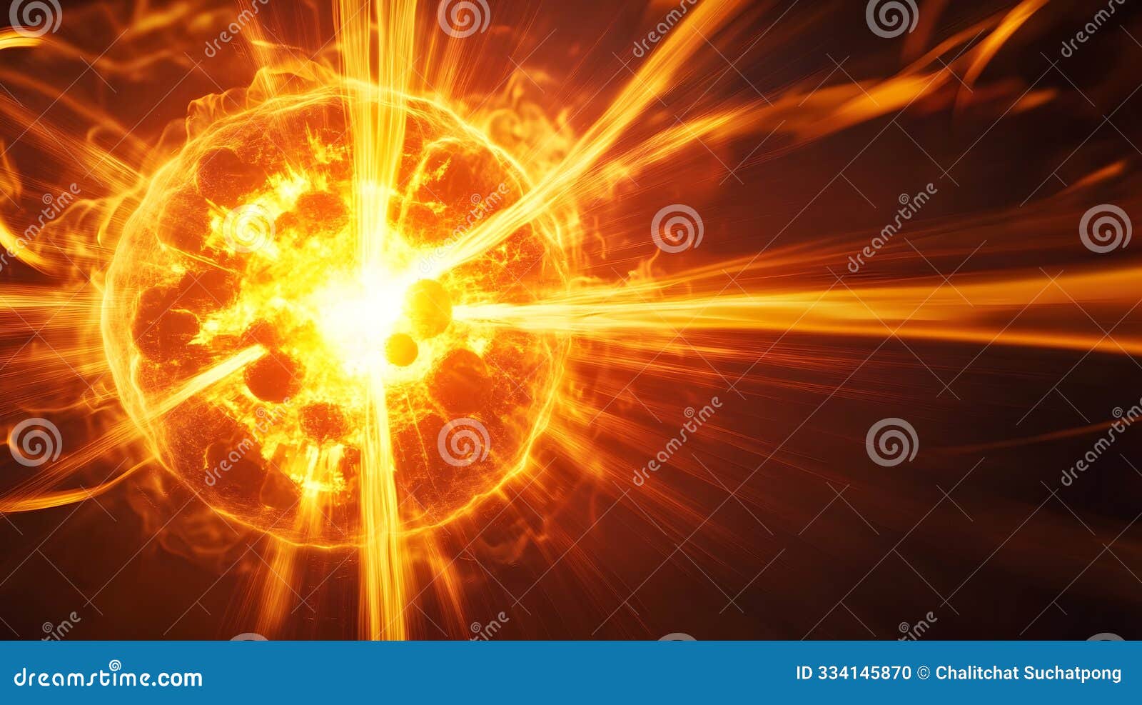 Dramatic Visualization of Nuclear Fission Energy Release and Atomic ...