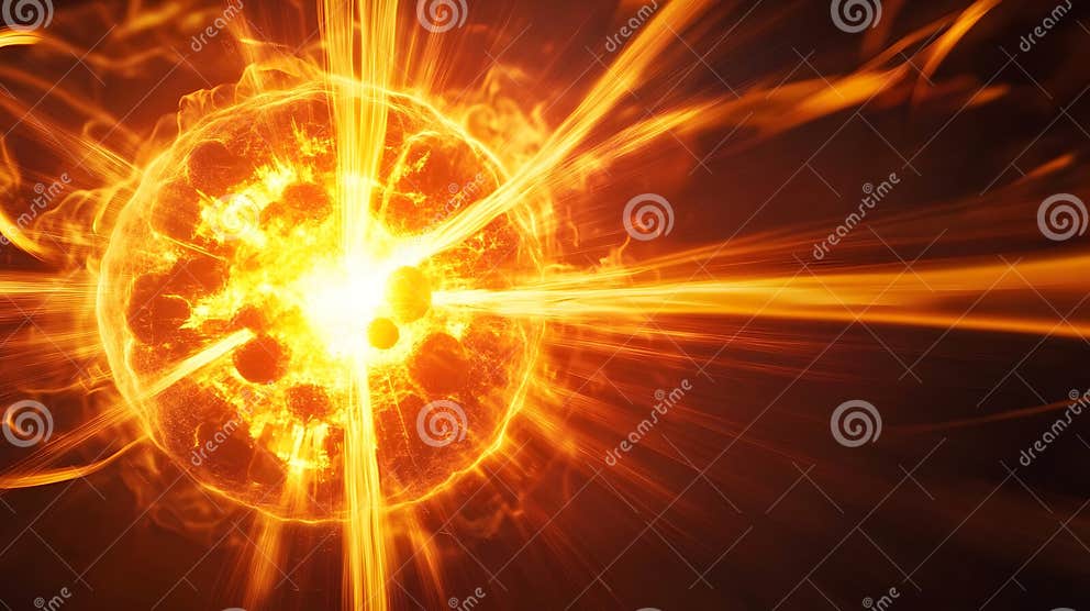 Dramatic Visualization of Nuclear Fission Energy Release and Atomic ...