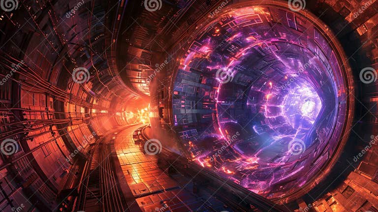 Dramatic Visualization of Thermonuclear Fusion Inside a Reactor Chamber ...