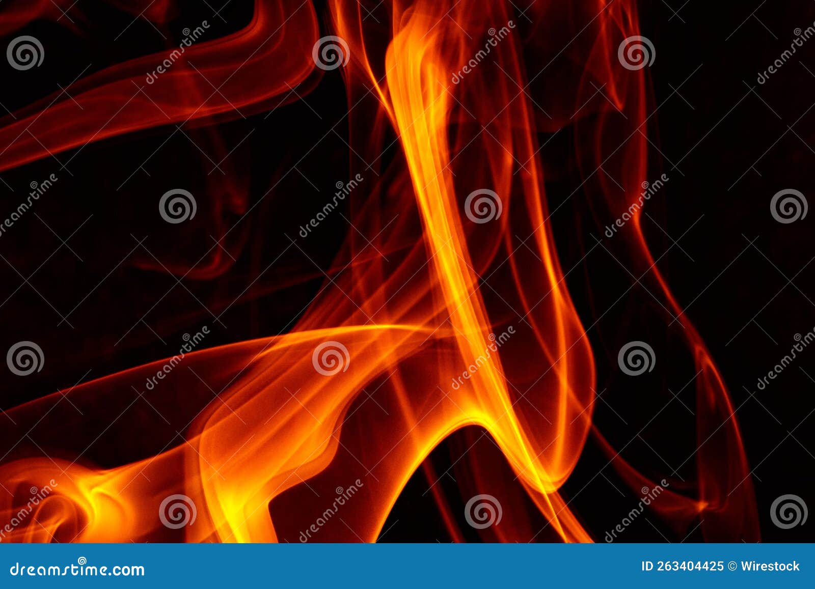 Dramatic Wallpaper of Red Smoke Resembling Fire Flames on the Black ...