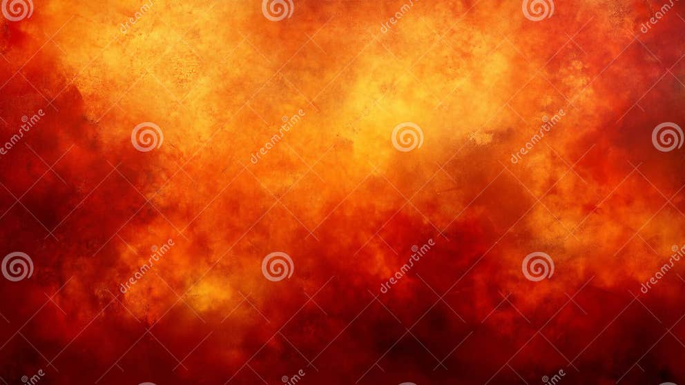 Dramatic Warm-toned Background with Smoky Texture Stock Illustration ...