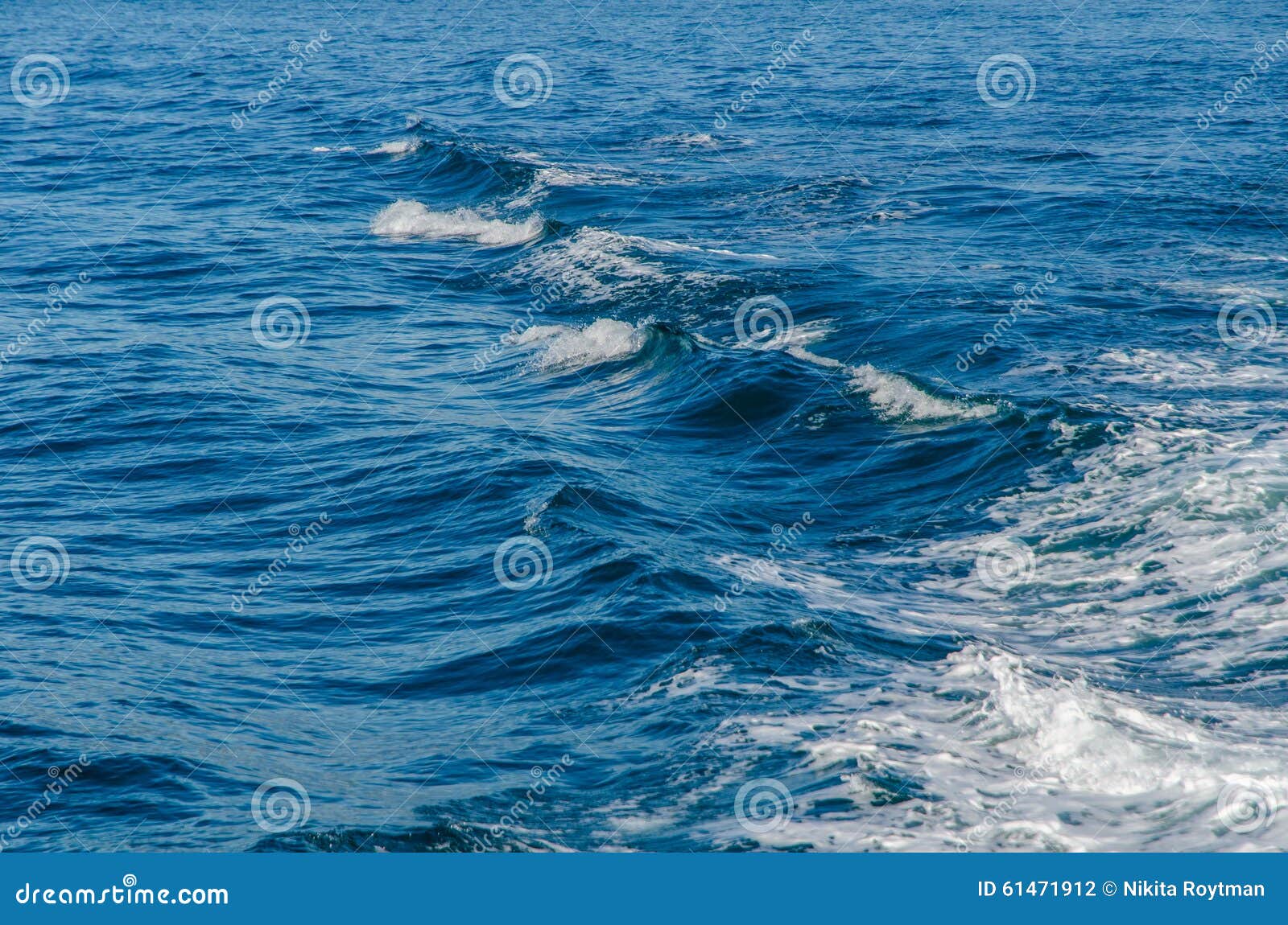 Dramatic Waves on the Water Surface Stock Photo - Image of abstract ...
