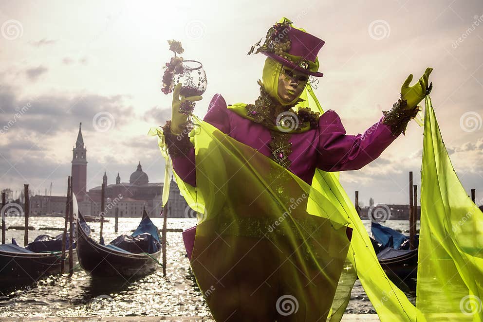 Dramatic welcome to Venice stock image. Image of conceal - 29334319