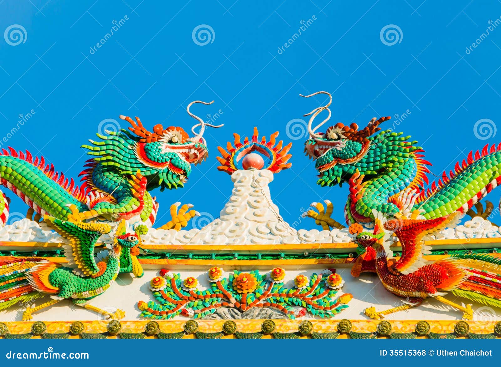Drangon chines style stock photo. Image of blue, ancient - 35515368