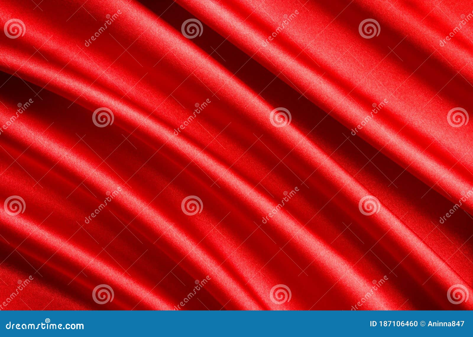 Drape a red satin fabric stock photo. Image of gules - 187106460