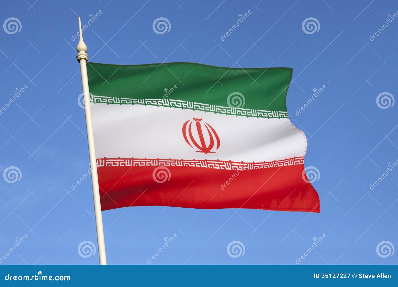 Drapeau de l'Iran image stock. Image du iran, nationale - 35127227