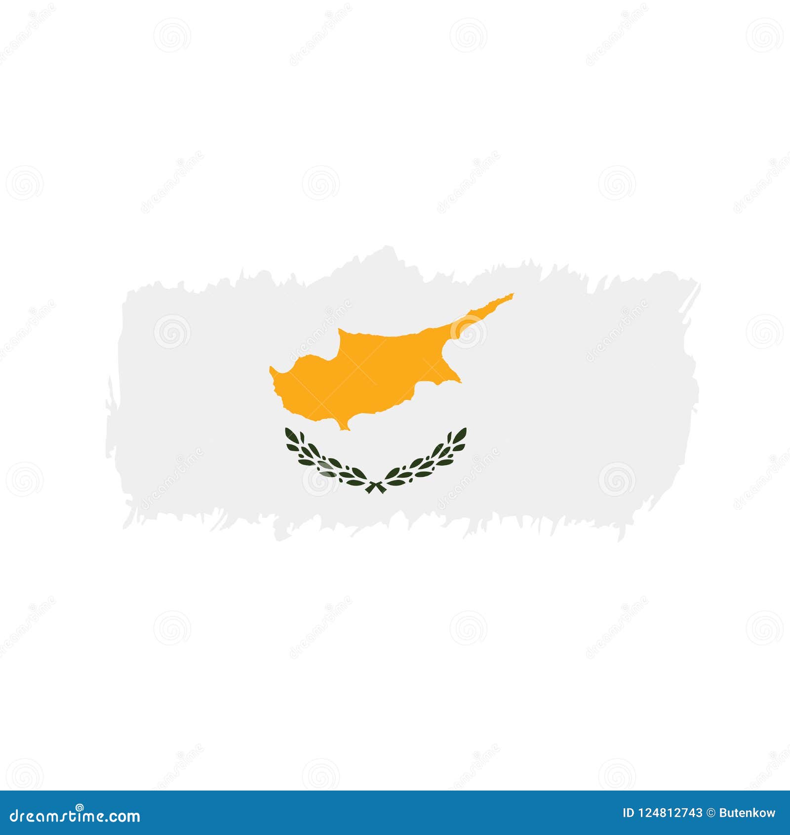 Drapeau De La Chypre, Illustration Illustration Stock - Illustration du ...