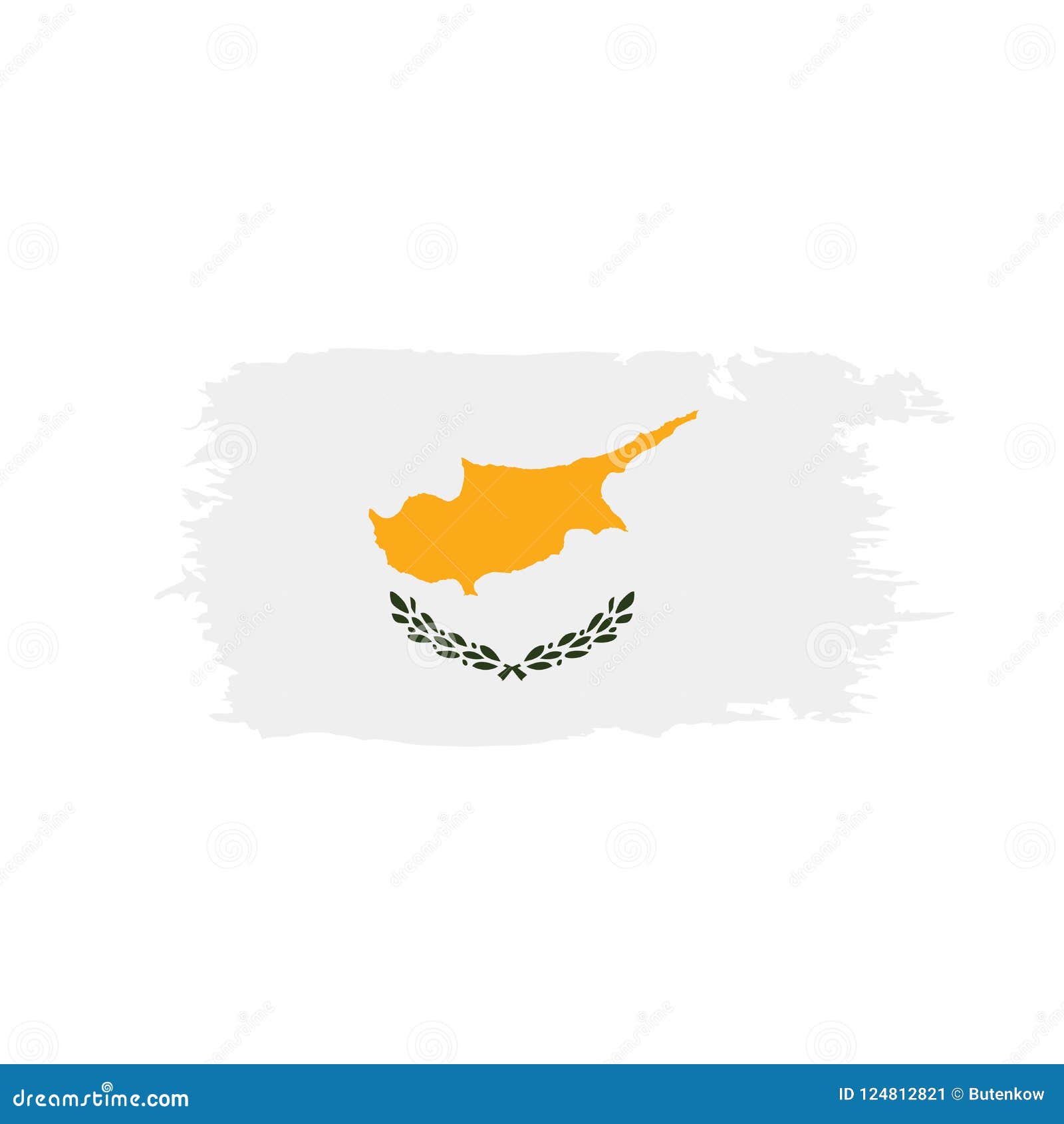 Drapeau De La Chypre, Illustration Illustration Stock - Illustration du ...