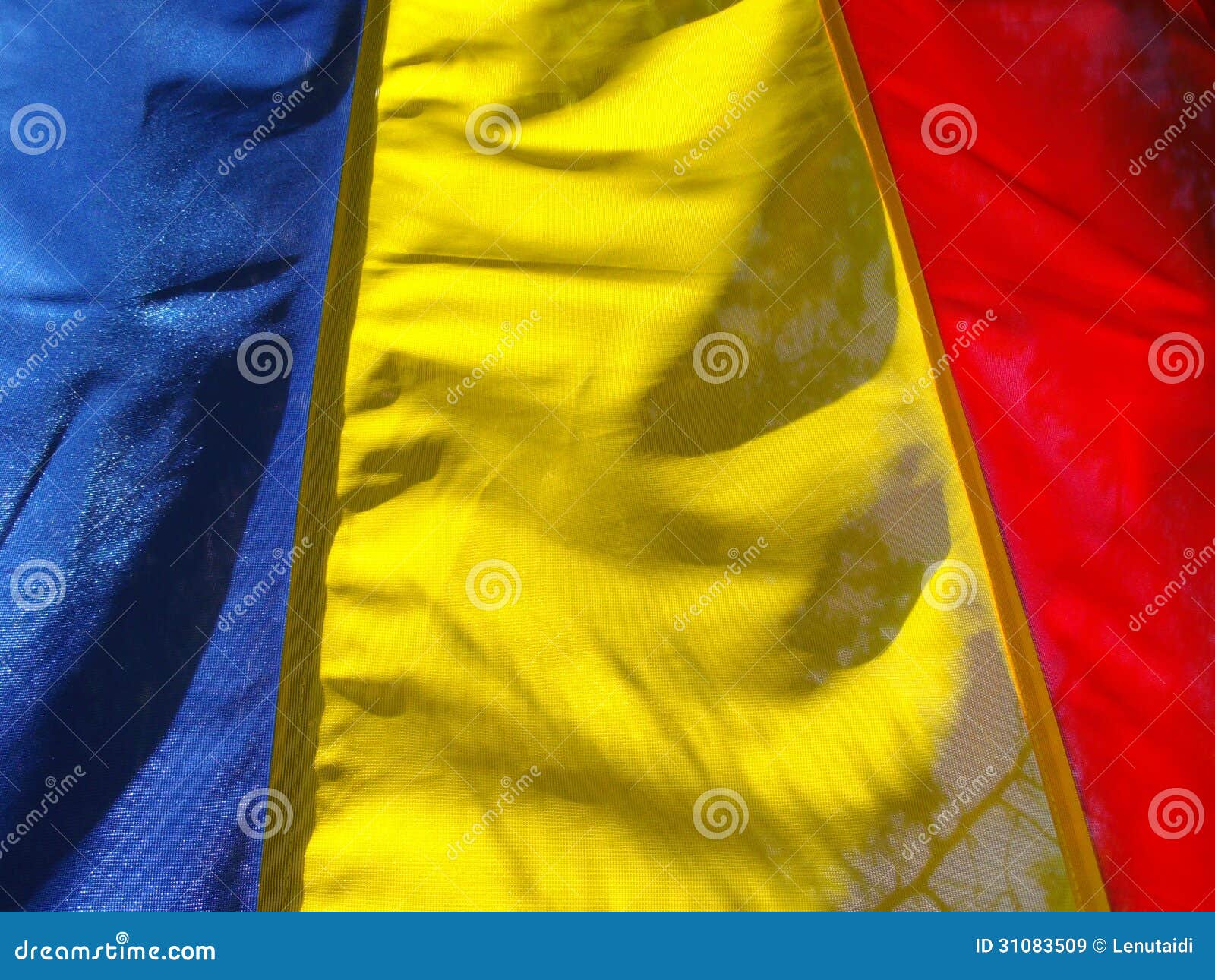 Drapeau de la Roumanie image stock. Image du roumain - 31083509