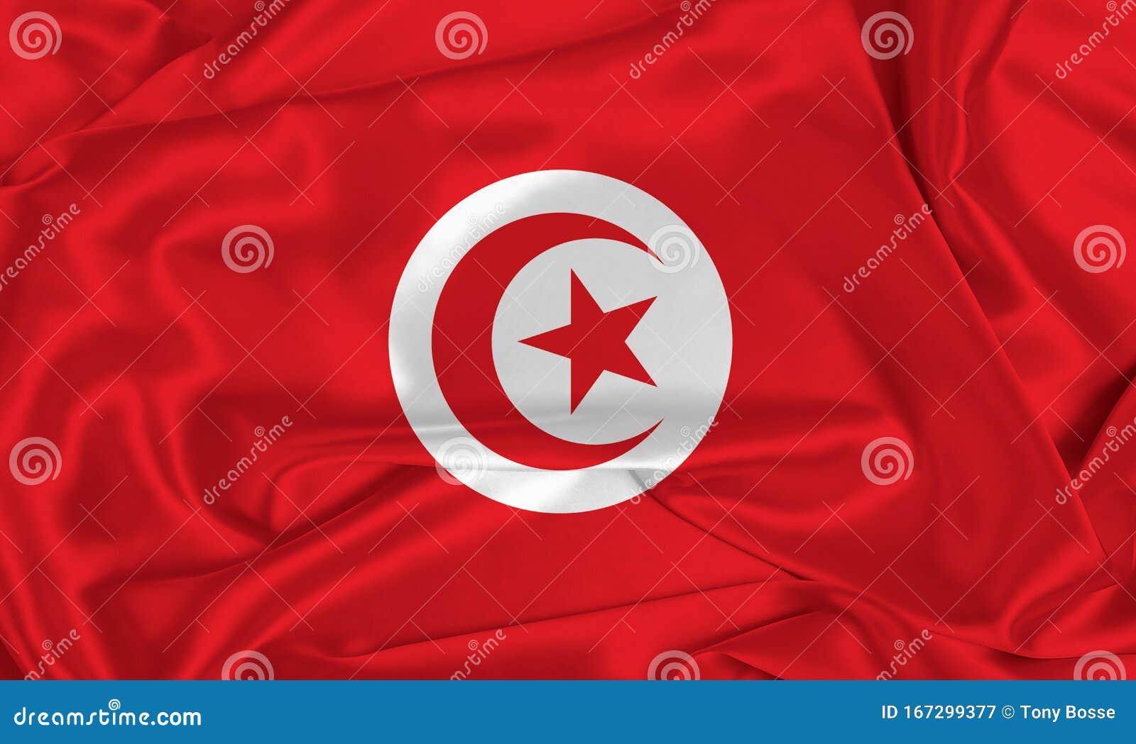 Drapeau De Soie De La Tunisie Image stock - Image du contexte, nation ...
