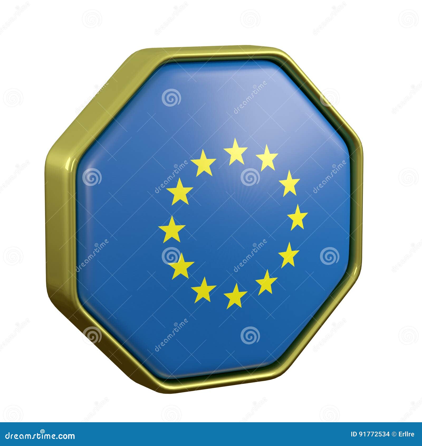 Drapeau De Symbole De La CEE Illustration Stock - Illustration du ...