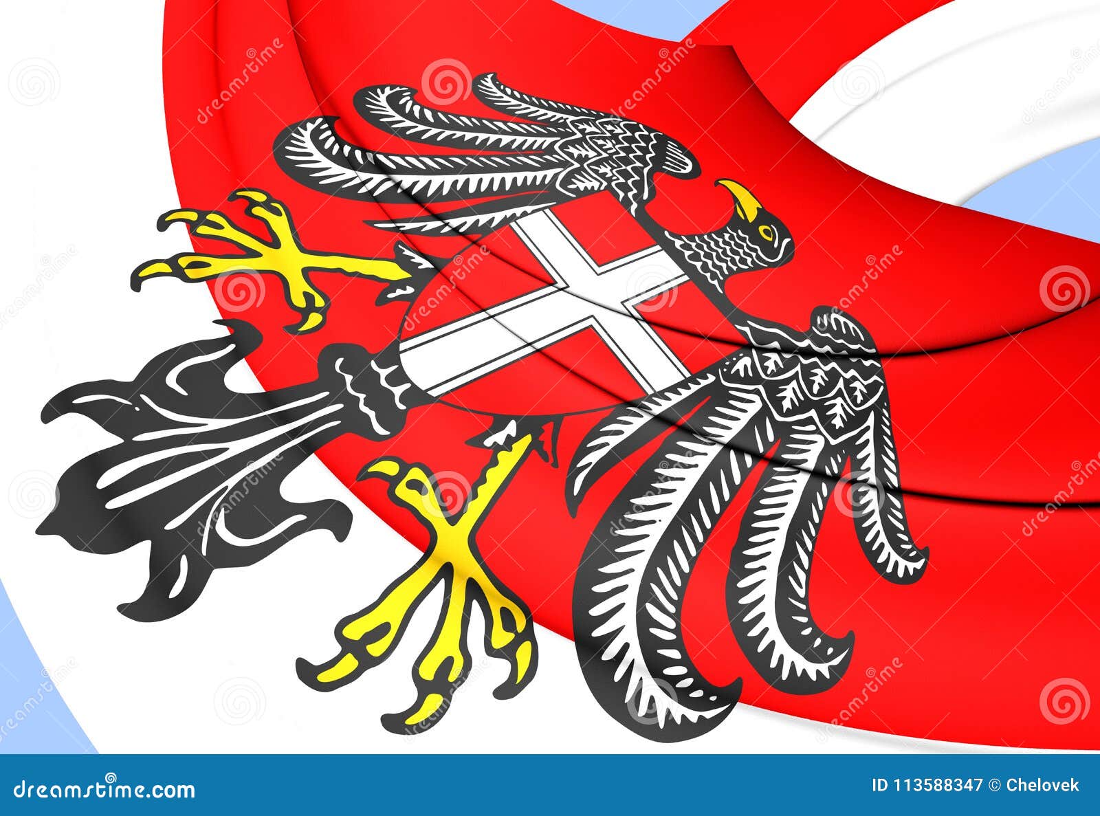 Drapeau De Vienne, Autriche Illustration Stock - Illustration du ...