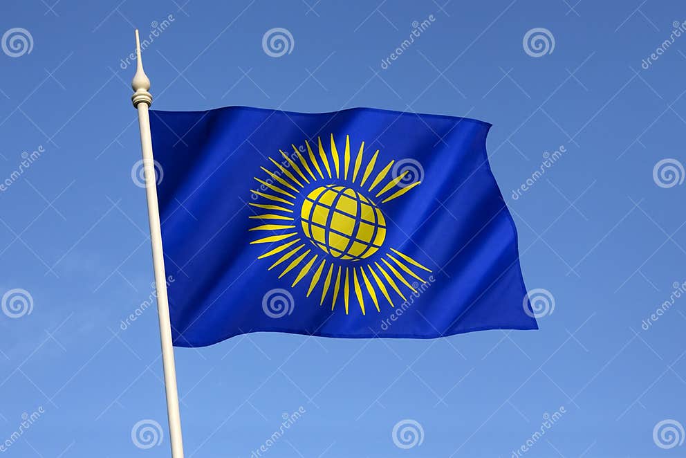Drapeau Du Commonwealth Des Nations Photo stock - Image du alliance ...