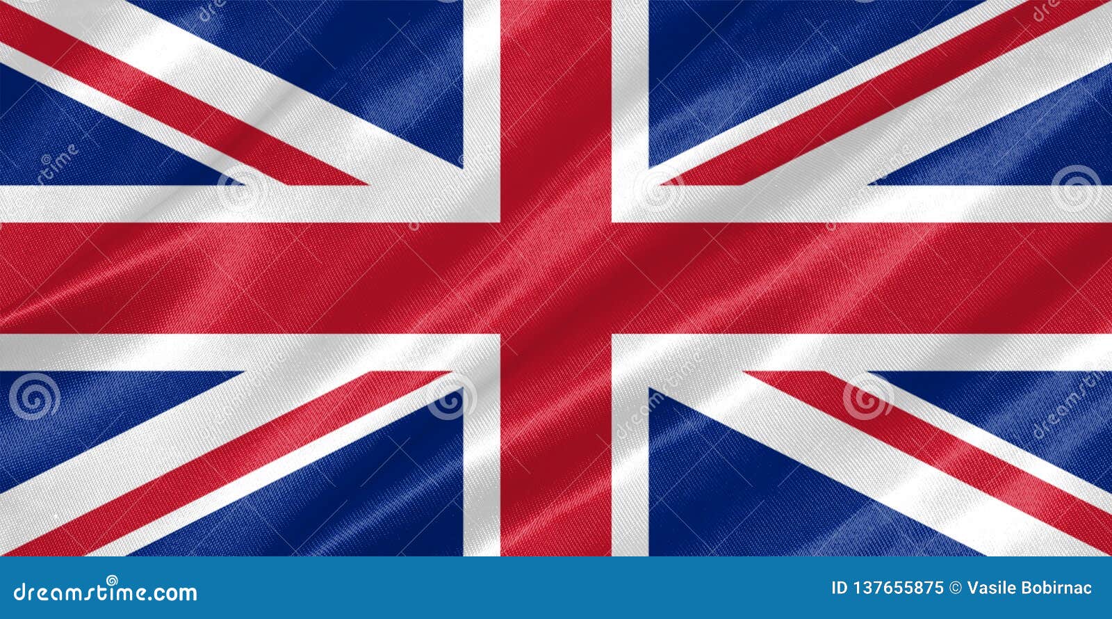 Drapeau du Royaume-Uni illustration stock. Illustration du nationale ...