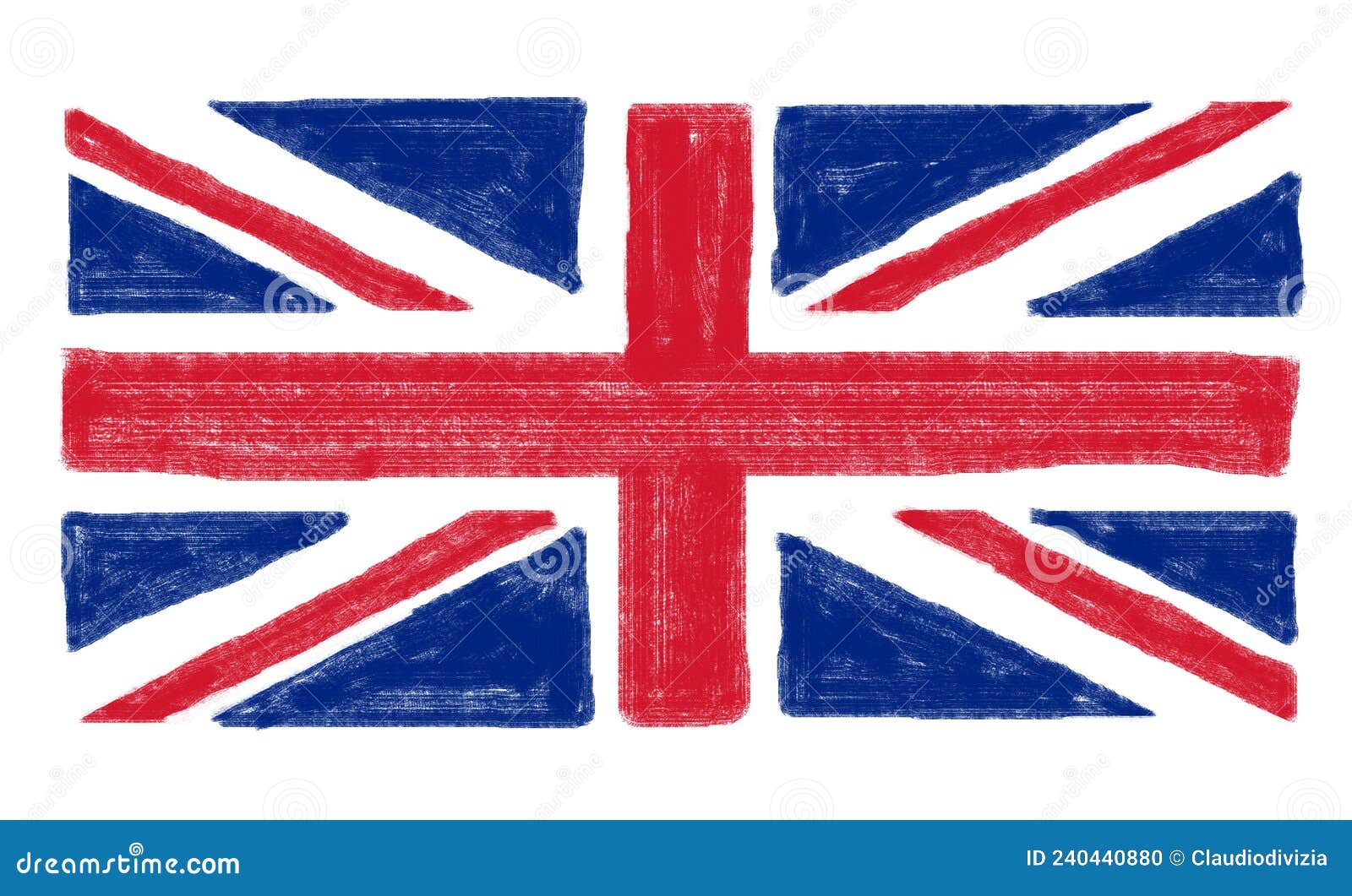 Drapeau Du Royaume-uni Uk Aka Union Jack Illustration Stock ...