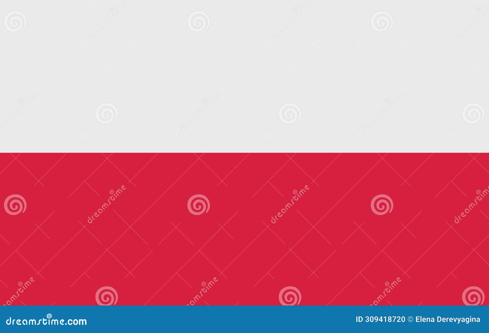 Drapeau Du Symbole National De La Pologne Illustration de Vecteur ...