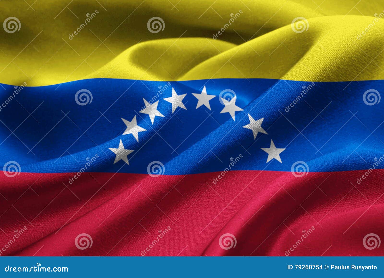Drapeau National Du Venezuela Photo stock - Image du bleu, illustration ...