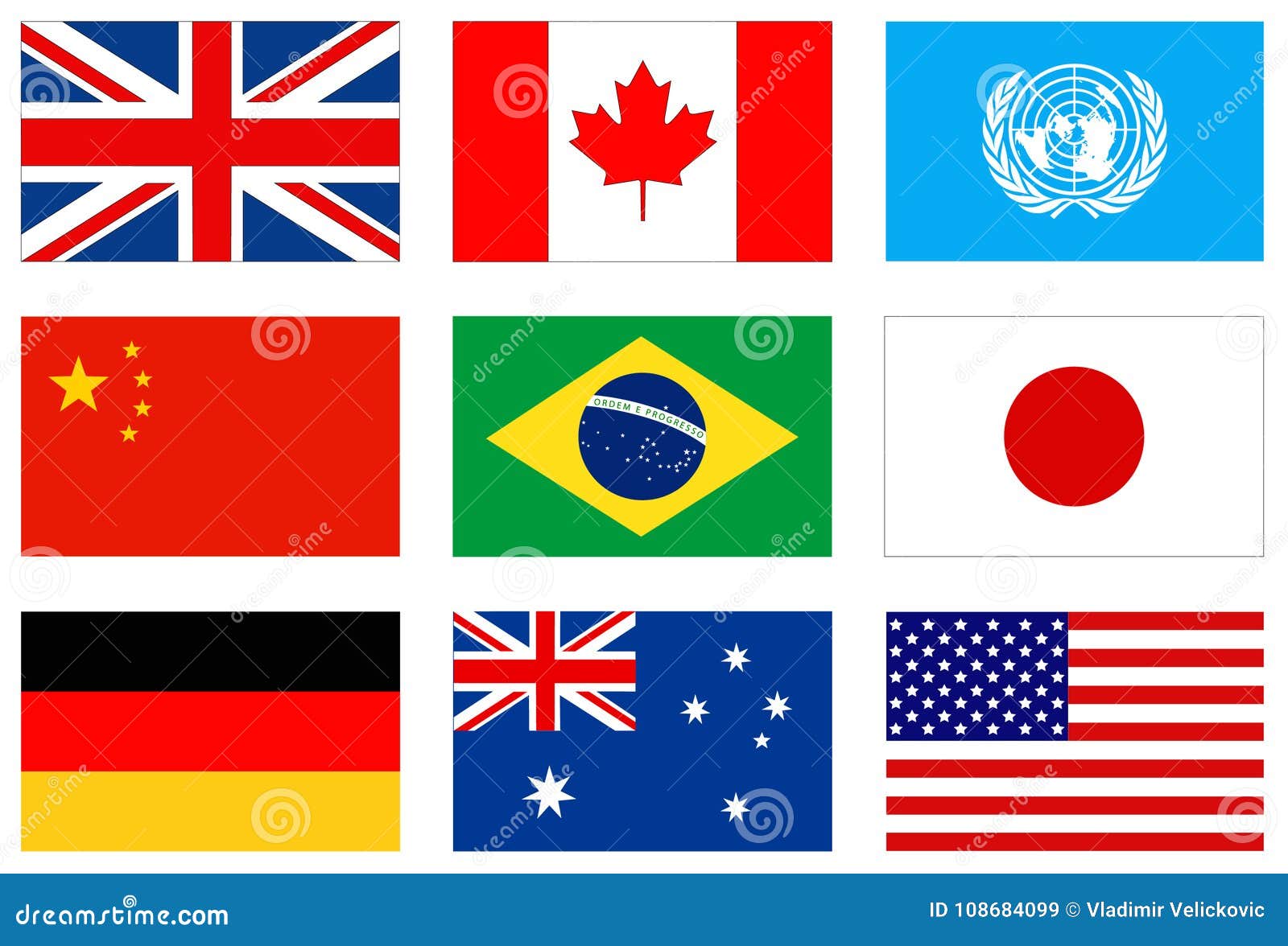 Drapeaux Du Monde - Drapeaux De Pays Du Monde Image stock éditorial ...