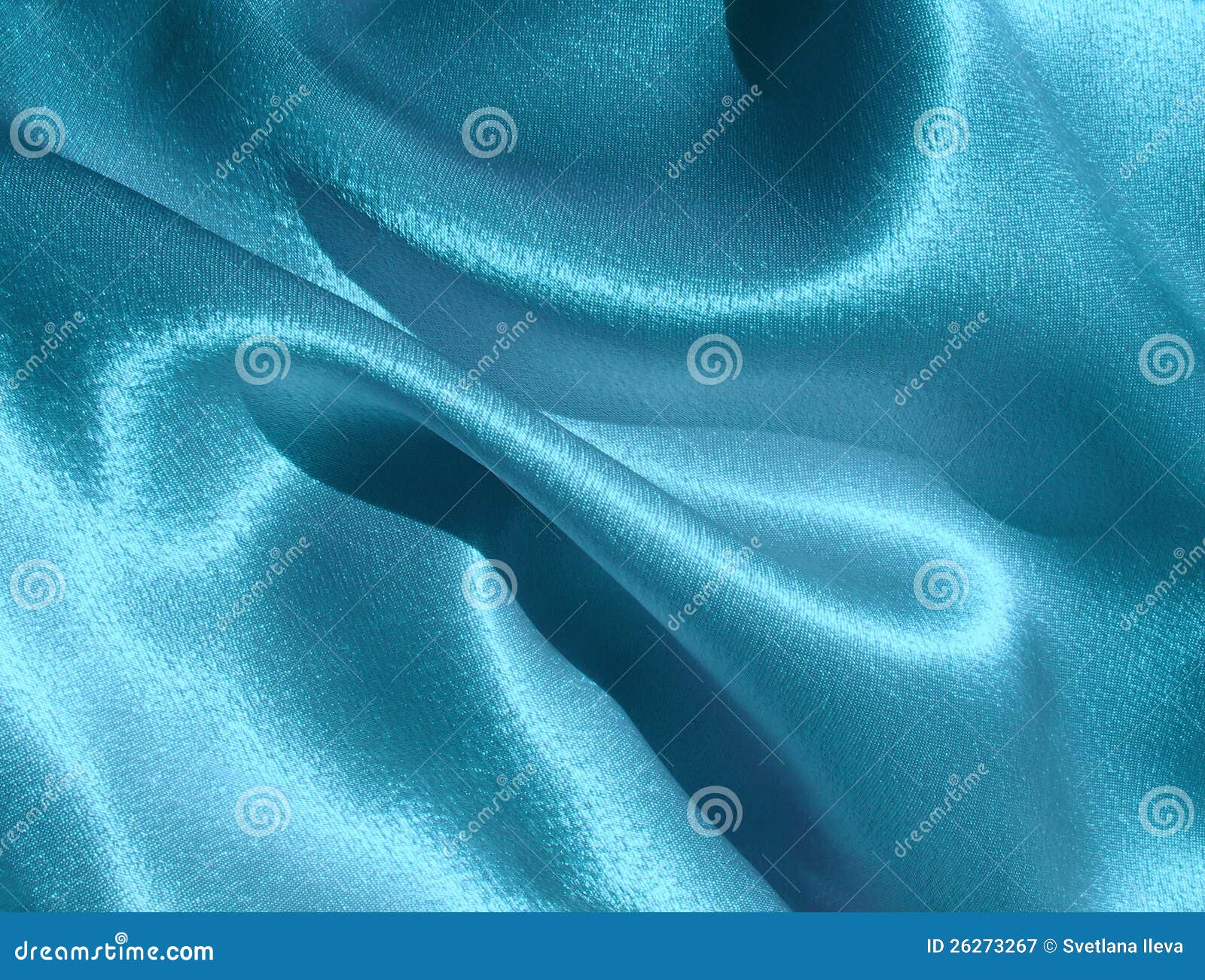 Draped Blue Satin Background Stock Image - Image of bright, industry ...