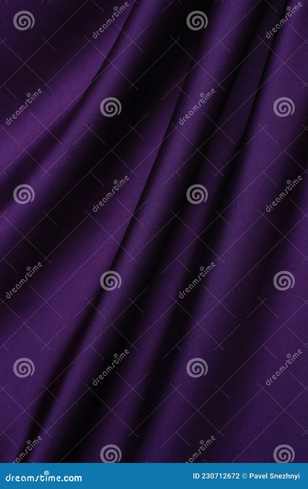 Draped Dark Violet Silk Background Stock Photo - Image of closeup ...