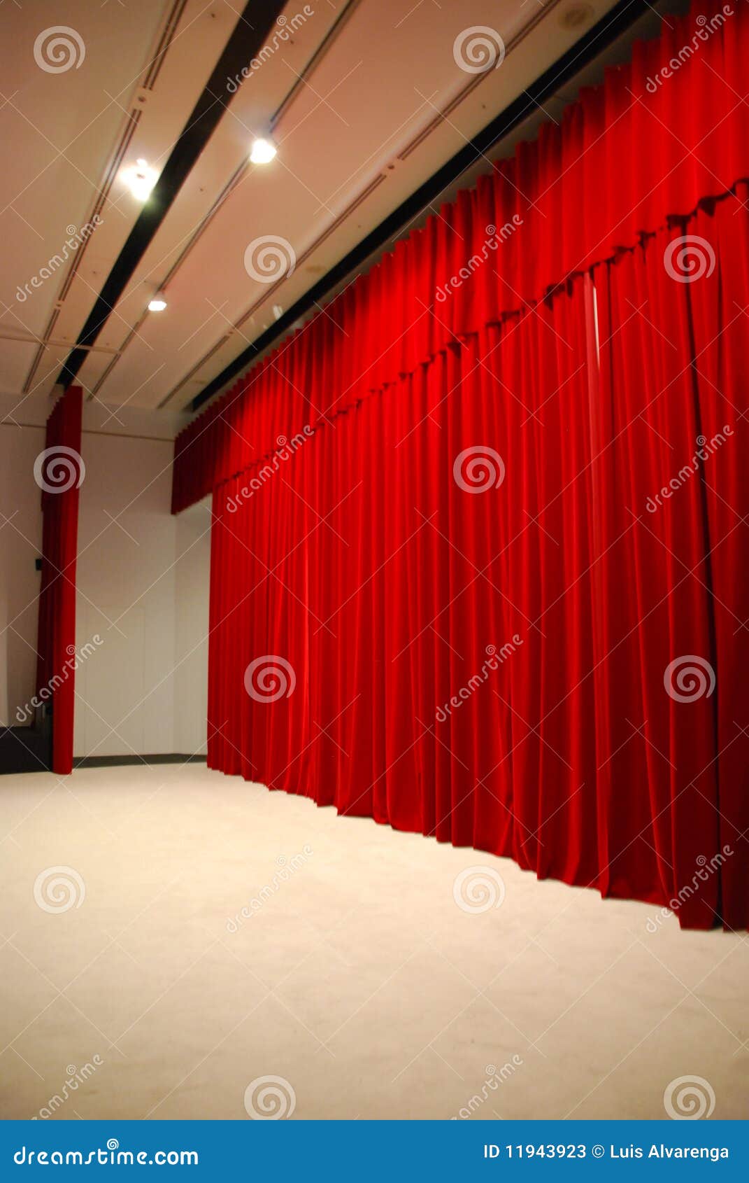 Draped theater curtains stock image. Image of drapery - 11943923