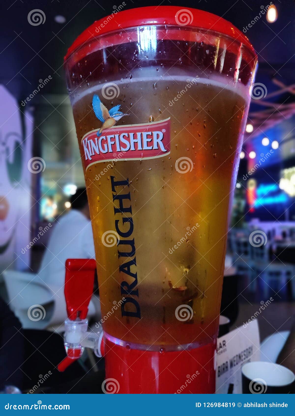 Kingfisher Draught Beer