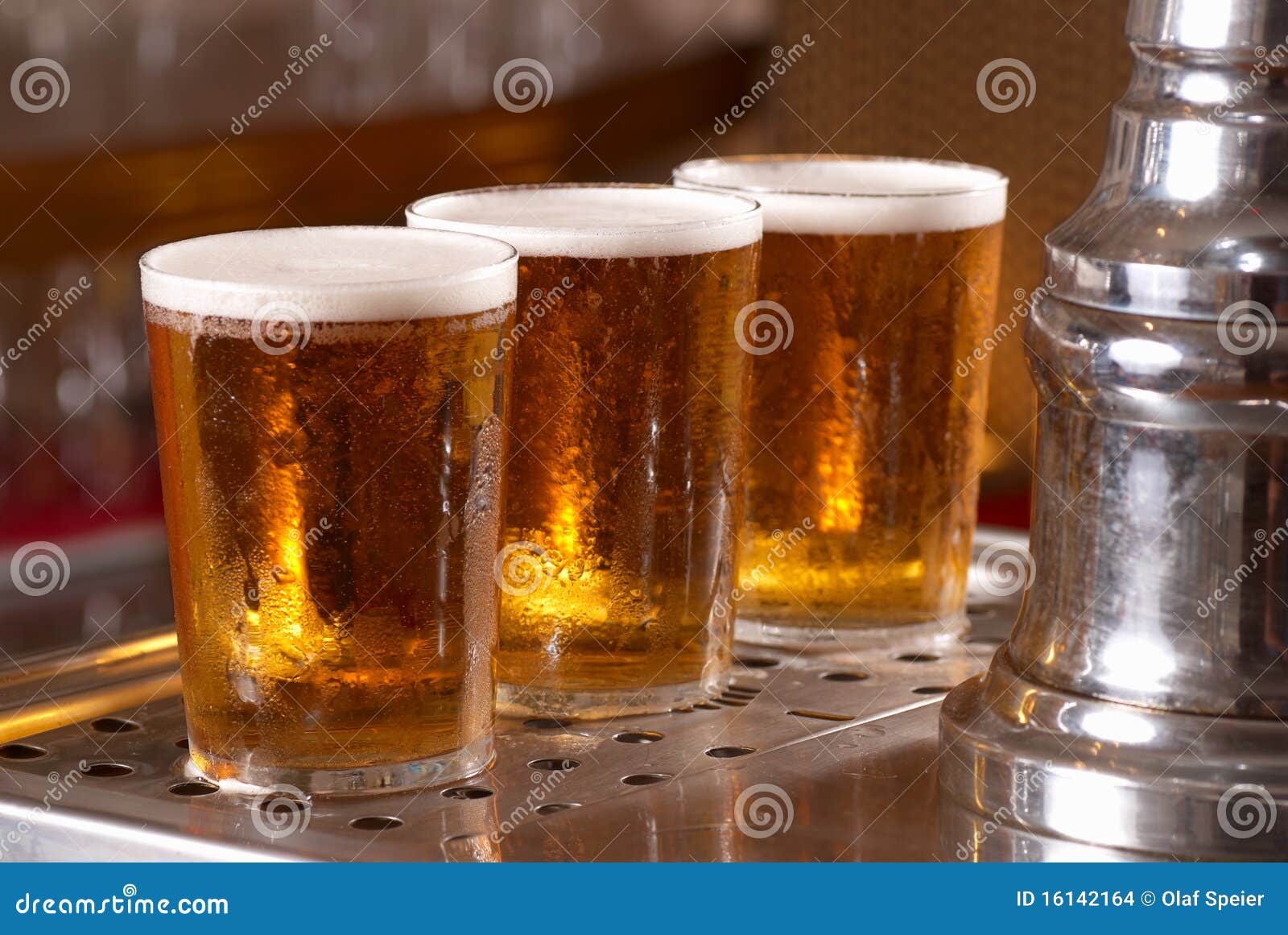 Draught pints stock photo. Image of pint, froth, booze - 16142164
