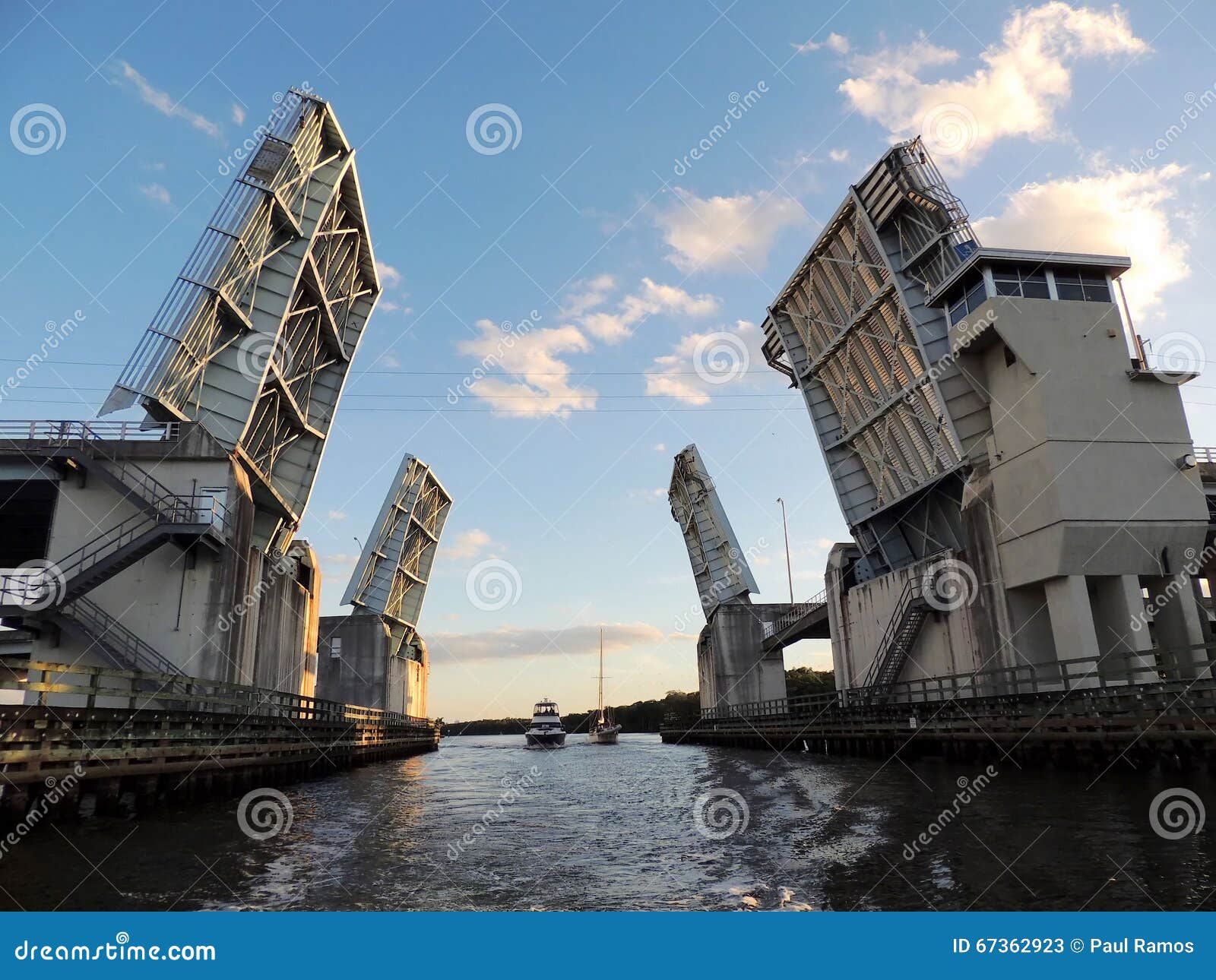Draw Bridge stock image. Image of residential, downtown - 67362923