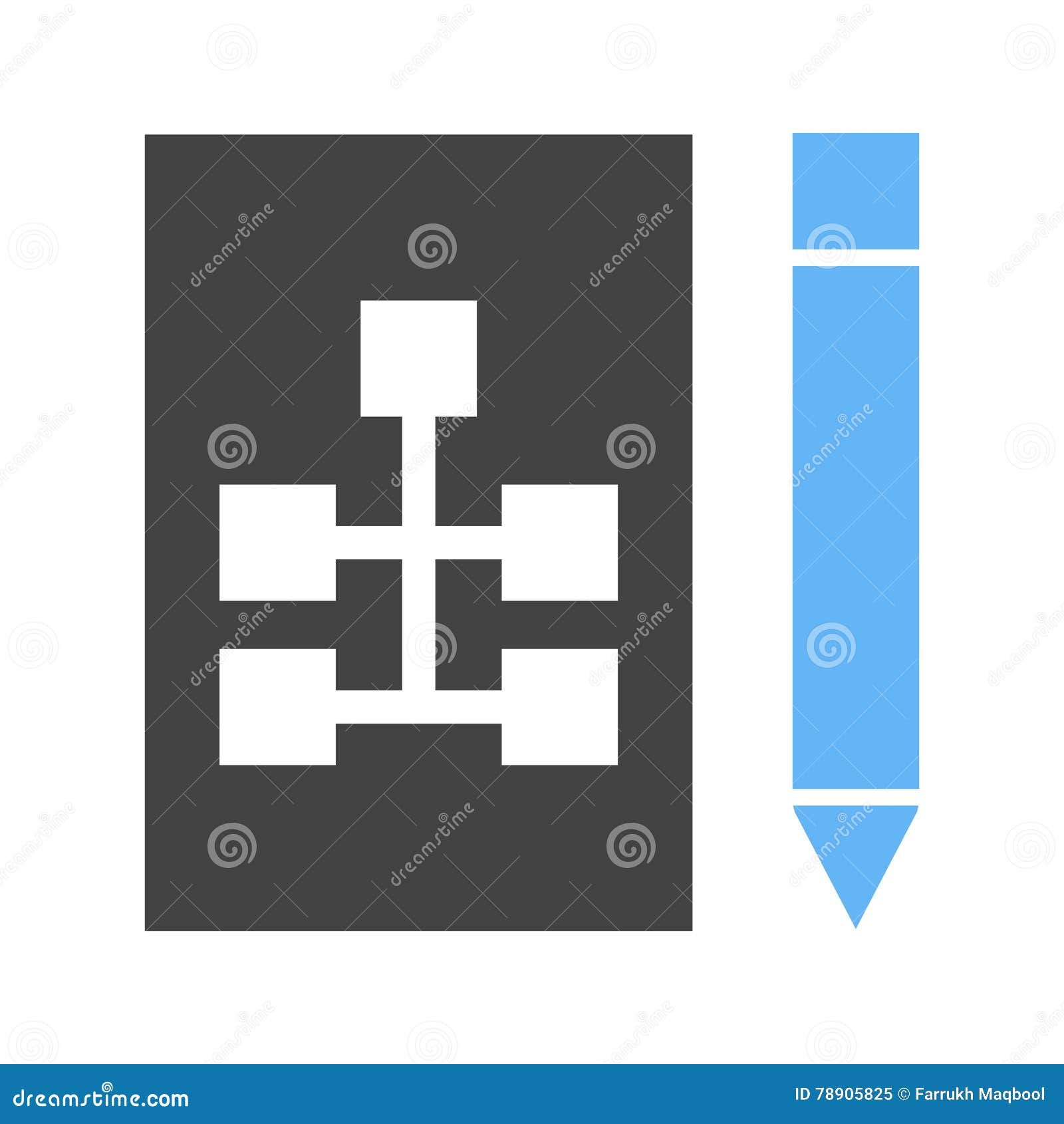 Drawing Of The Structure Of A Green Leaf Of A Plant. Eggplant Leaf ...