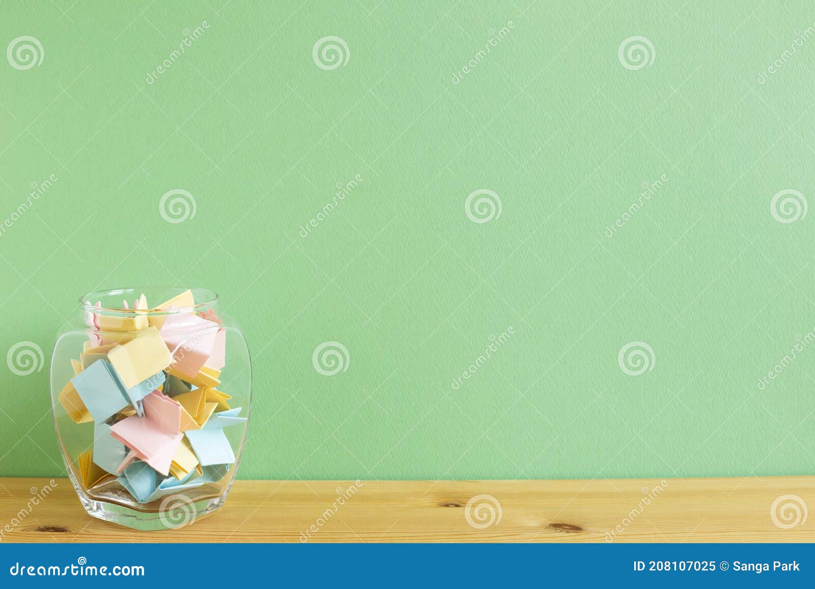 Draw Lots. Folded Colorful Papers Stock Image - Image of space, lots ...