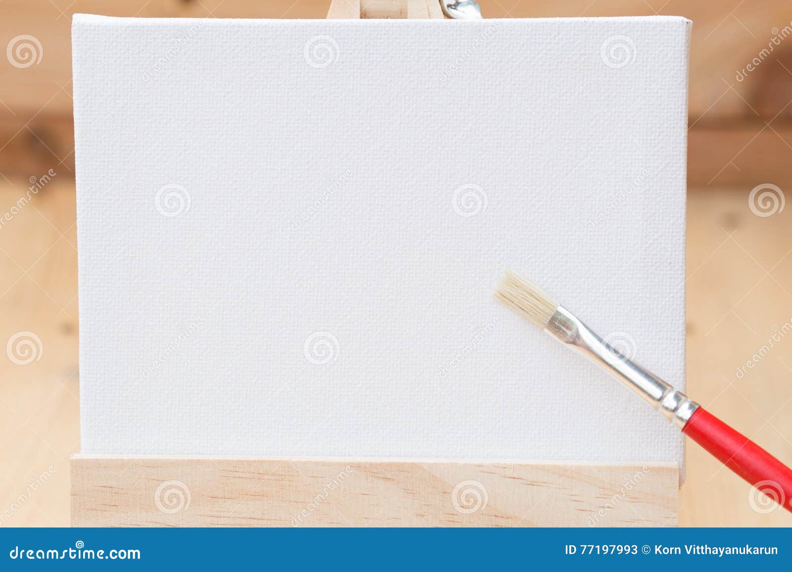 Draw Painting Canvas Empty Space for Text. Stock Image - Image of paper ...