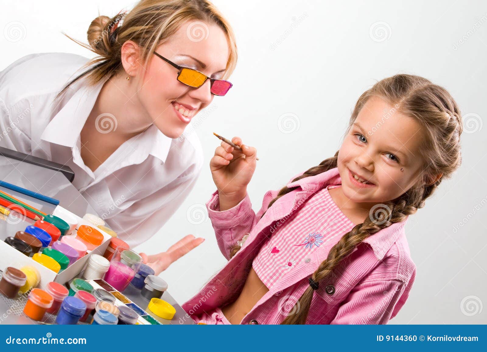 Draw rainbow stock photo. Image of color, creative, colorful - 9144360