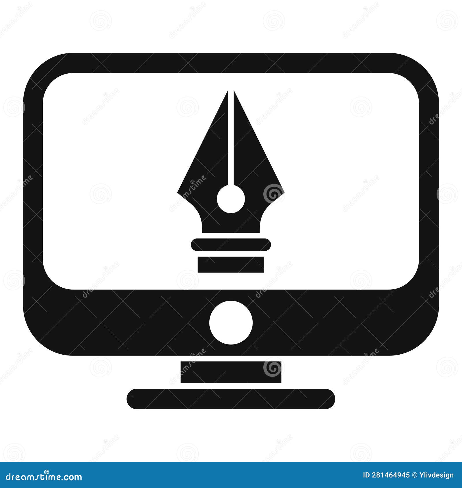 Draw Redesign Icon Simple Vector. Web Ui Stock Illustration ...