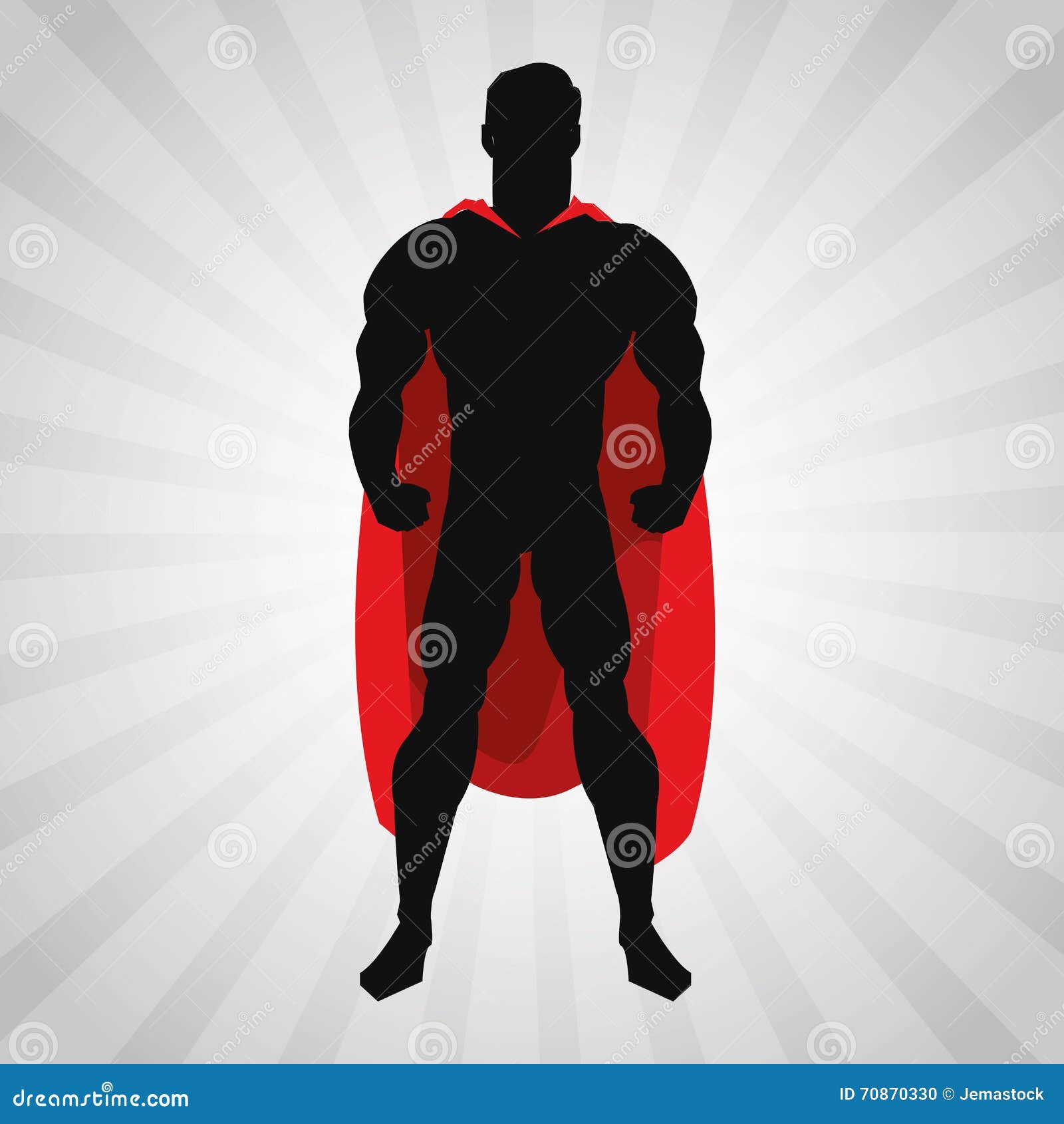 Draw Of Superhero Cartoon, Vector Illustration | CartoonDealer.com ...