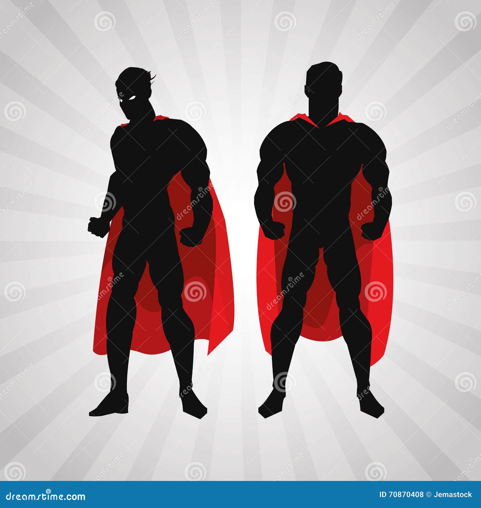 Draw of Superhero Cartoon, Vector Illustration Stock Vector ...