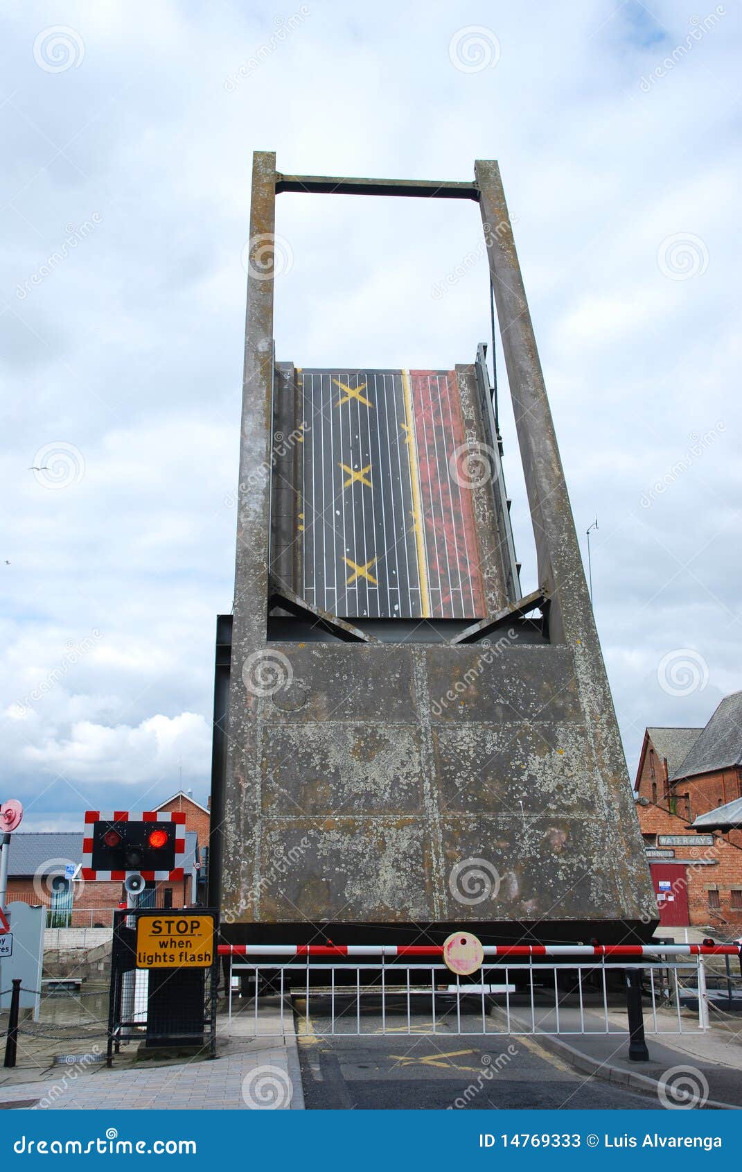 Drawbridge stock image. Image of docks, lift, industrial - 14769333
