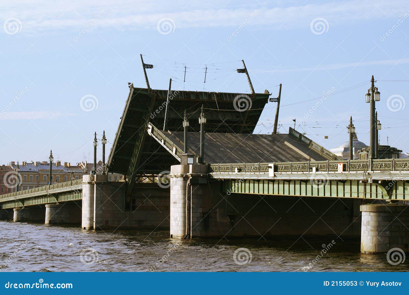 Drawbridge stock image. Image of boat, drawbridge, city - 2155053